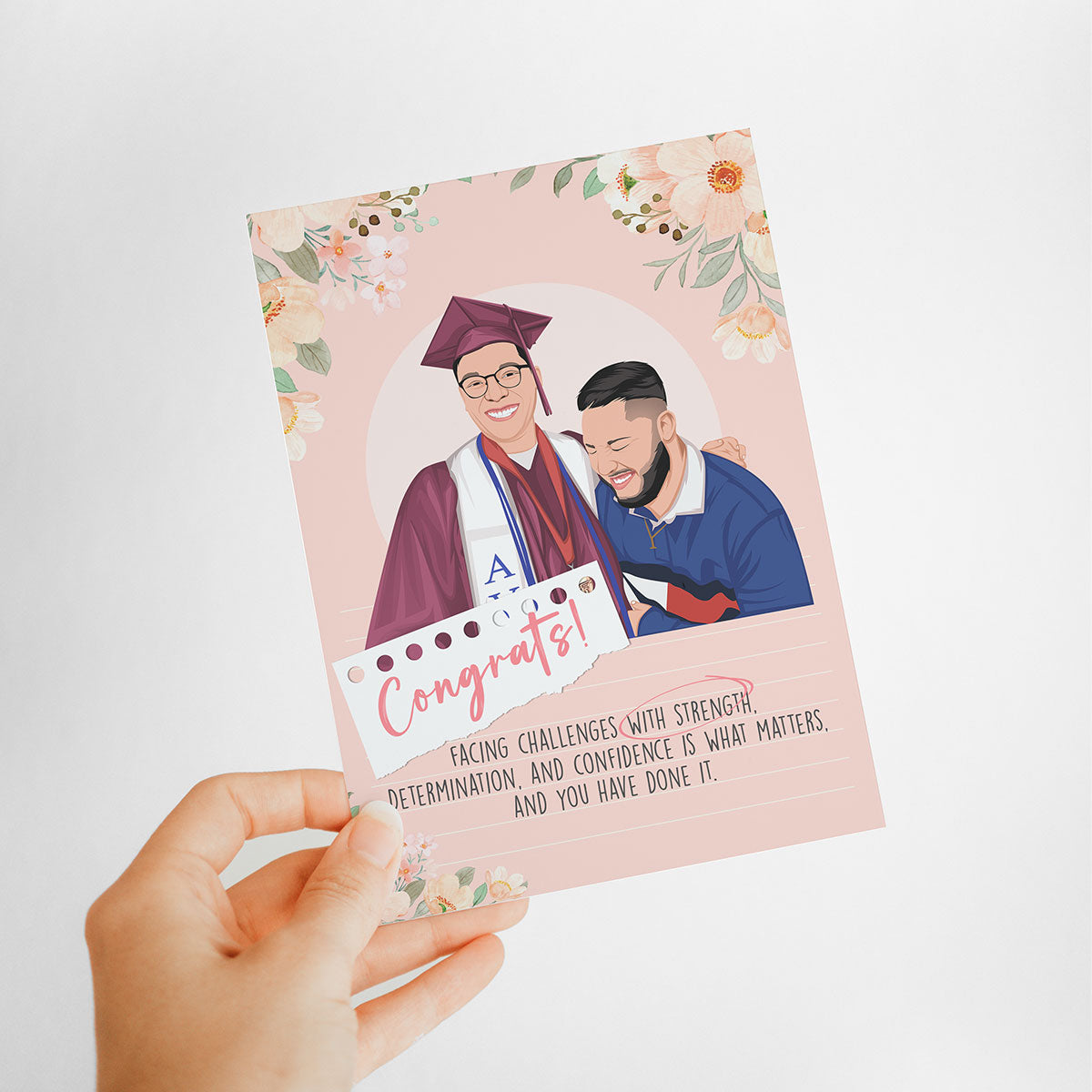 Personalized Graduation Card – Personalized Drawing Gifts